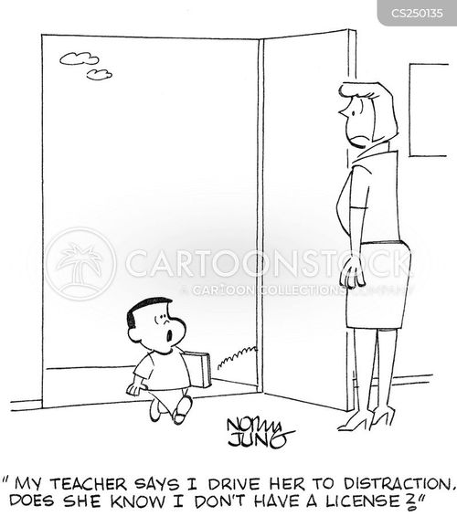 Driven To Distraction Cartoons and Comics - funny pictures from ...