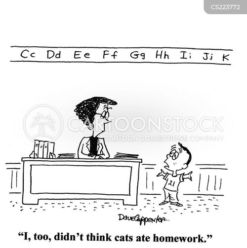 The Dog Ate My Homework Cartoons and Comics - funny pictures from ...