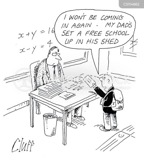 School-free Cartoons and Comics - funny pictures from CartoonStock