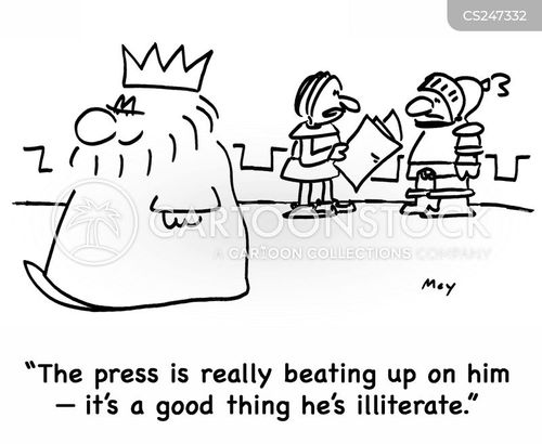 Reading Papers Cartoons and Comics - funny pictures from CartoonStock