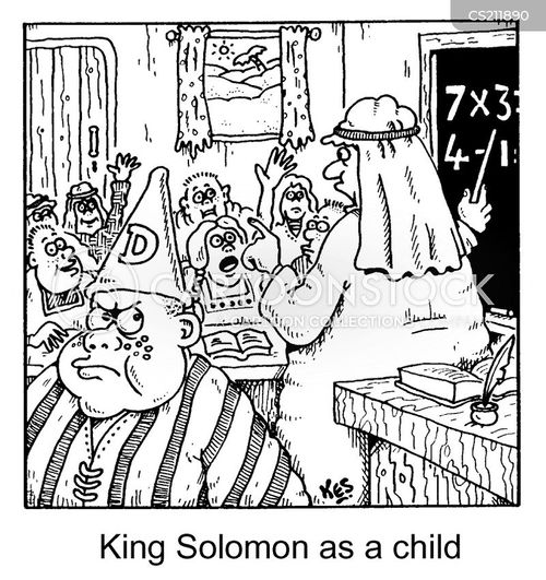 King Solomon Cartoons and Comics - funny pictures from CartoonStock