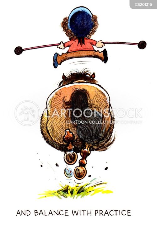 Balance Practice Cartoons and Comics - funny pictures from CartoonStock