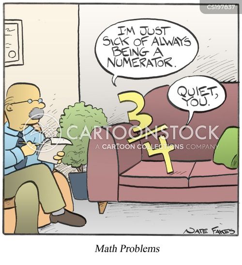 Maths Problem Cartoons and Comics - funny pictures from CartoonStock