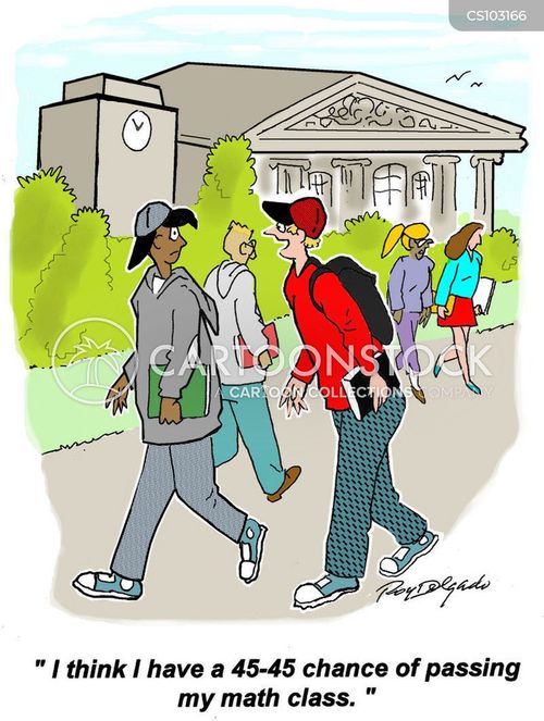 Maths Test Cartoons and Comics - funny pictures from CartoonStock