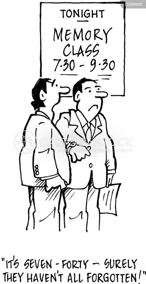Memory Cartoons And Comics Funny Pictures From Cartoonstock