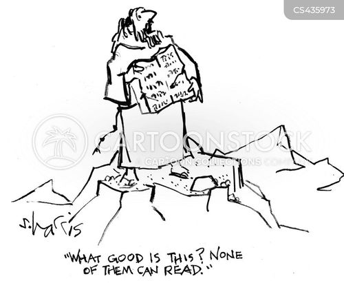 Illiteracy Levels Cartoons and Comics - funny pictures from CartoonStock