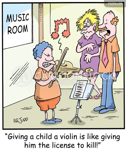 Music Classes Cartoons and Comics - funny pictures from CartoonStock