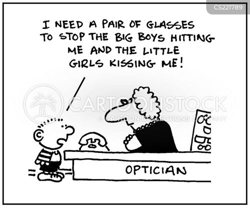 Pair Of Glasses Cartoons and Comics - funny pictures from CartoonStock