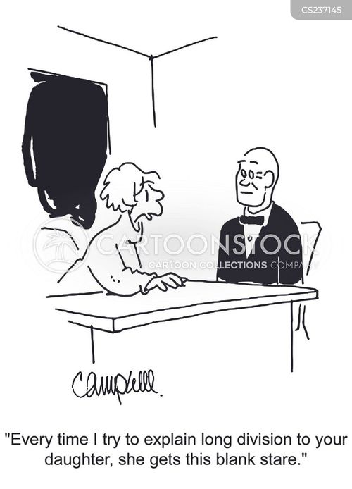 Long Division Cartoons and Comics - funny pictures from CartoonStock