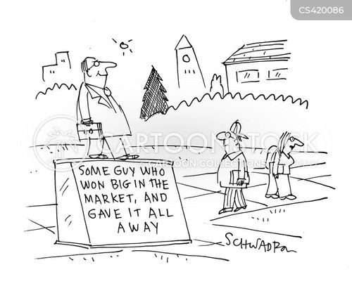 Charitable Act Cartoons and Comics - funny pictures from CartoonStock