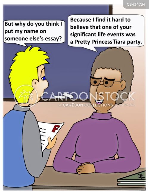 Essay Writing Cartoon