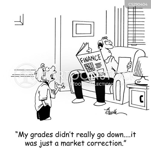 Market Correction Cartoons and Comics - funny pictures from CartoonStock