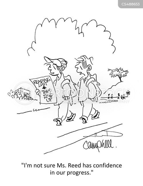 Reading List Cartoons and Comics - funny pictures from CartoonStock