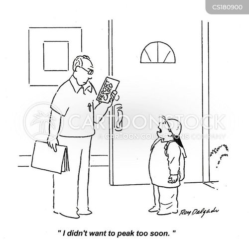 Reporting Card Cartoons and Comics - funny pictures from CartoonStock