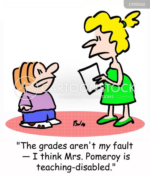 Schoolreport Cartoons and Comics - funny pictures from CartoonStock
