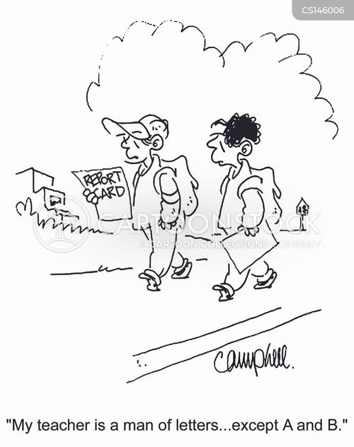 A Grade Cartoons and Comics - funny pictures from CartoonStock