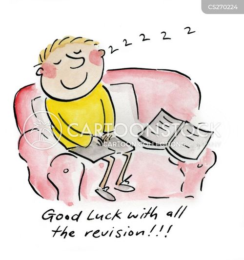 Revises Cartoons and Comics - funny pictures from CartoonStock