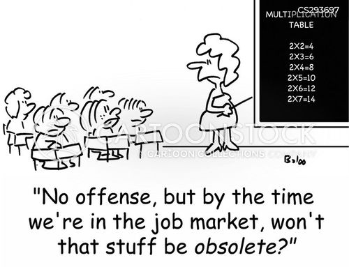 Multiplication Table Cartoons and Comics - funny pictures from CartoonStock