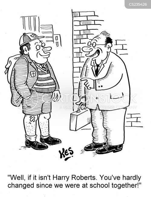 Public School Boy Cartoons and Comics - funny pictures from CartoonStock