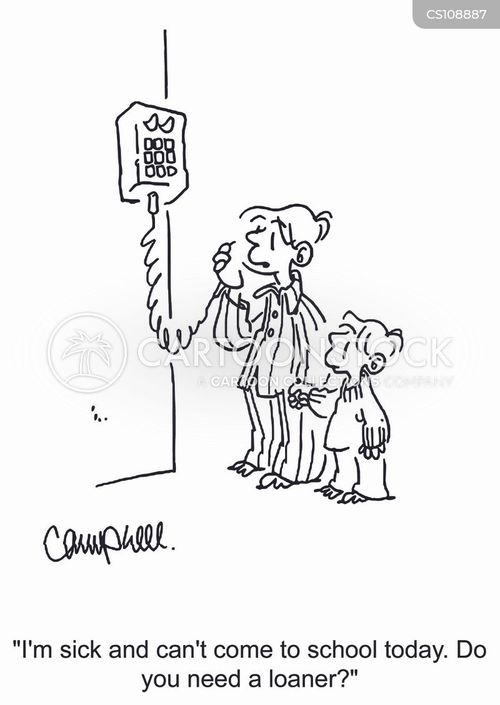 School Attendance Cartoons and Comics - funny pictures from CartoonStock