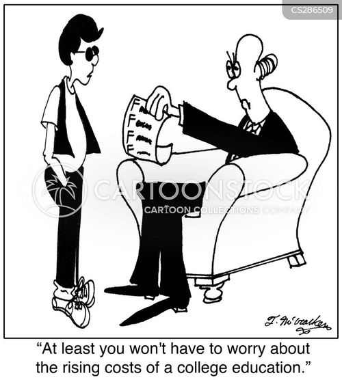 Student Scholarships Cartoons and Comics - funny pictures from CartoonStock