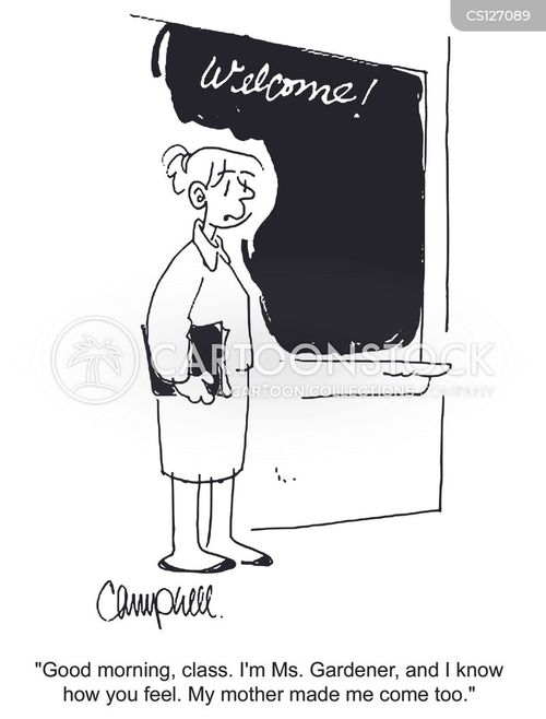 Substitute Teacher Funny Cartoons