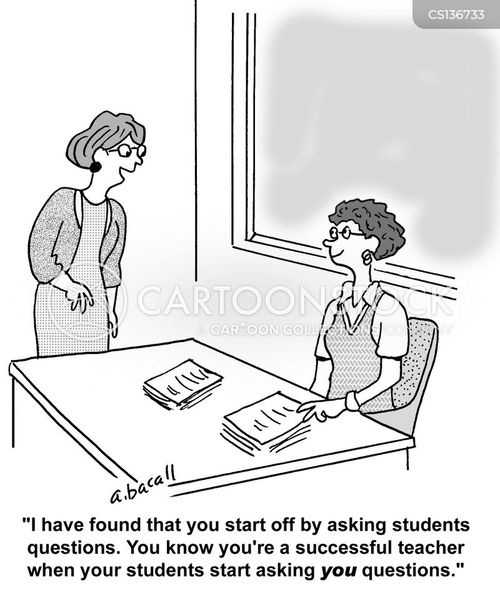 Asking Why Cartoons and Comics - funny pictures from CartoonStock