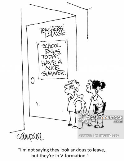 Leaving School Cartoons and Comics - funny pictures from CartoonStock