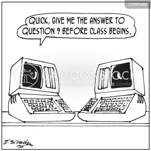 Computers In The Classroom Cartoons and Comics - funny pictures from ...