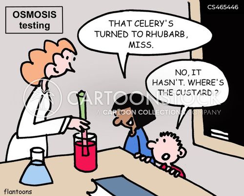 Osmosis Cartoons and Comics - funny pictures from CartoonStock