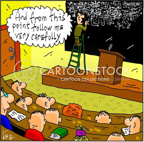 Lecture Theatres Cartoons and Comics - funny pictures from CartoonStock