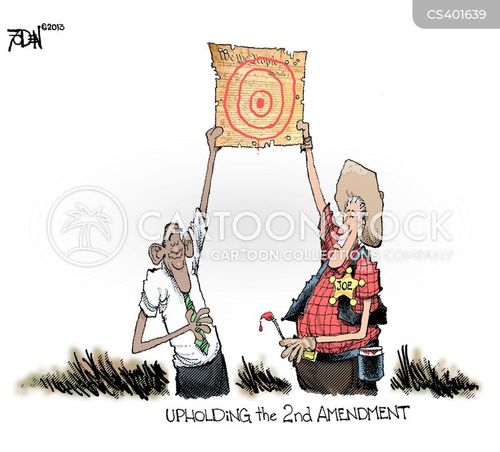 2nd Amendment Cartoons and Comics - funny pictures from CartoonStock
