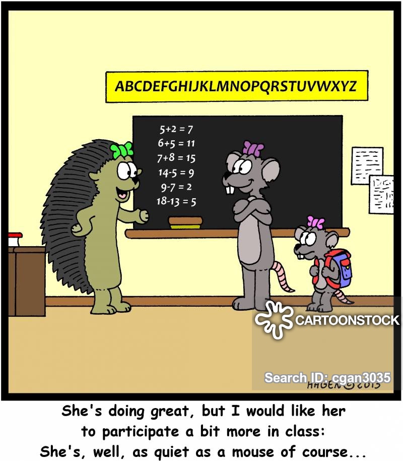 Quiet As A Mouse Cartoons and Comics - funny pictures from CartoonStock