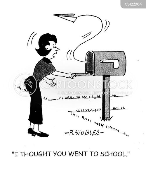 Playing Truant Cartoons and Comics - funny pictures from CartoonStock