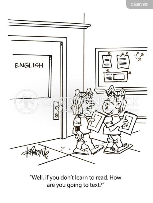 Reading Skills Cartoons and Comics - funny pictures from CartoonStock