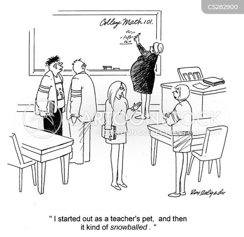 Teacher's Pet Cartoons and Comics - funny pictures from CartoonStock