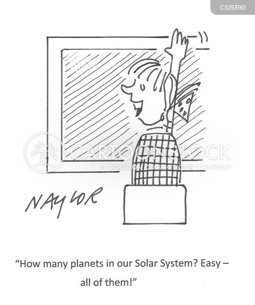 Solar System Cartoons and Comics - funny pictures from CartoonStock