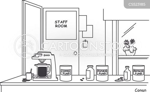Staff Lounge Cartoons and Comics - funny pictures from CartoonStock