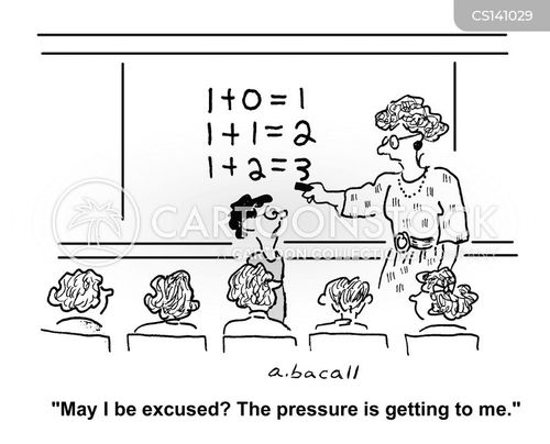 Funny Stressed Out College Student