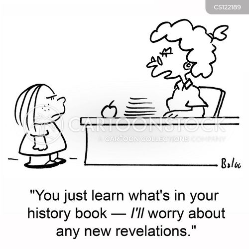 History Lesson Cartoons and Comics - funny pictures from CartoonStock