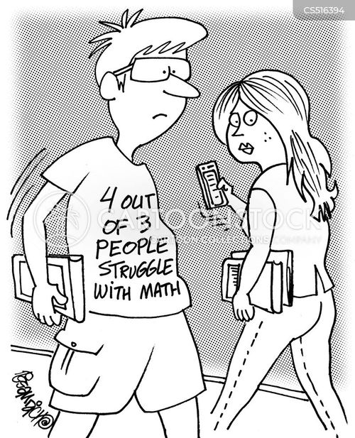 Fractions Cartoons and Comics - funny pictures from CartoonStock