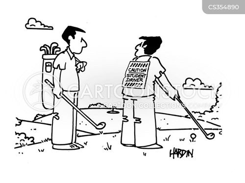 Errant Golf Shots Cartoons and Comics - funny pictures from CartoonStock