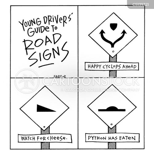 Learning To Drive Cartoons and Comics - funny pictures from CartoonStock