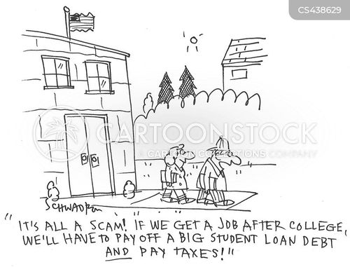 College Tuition Cartoons and Comics - funny pictures from CartoonStock
