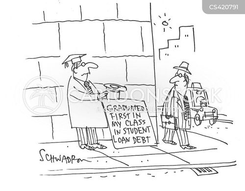 Loan Repayment Cartoons and Comics - funny pictures from CartoonStock