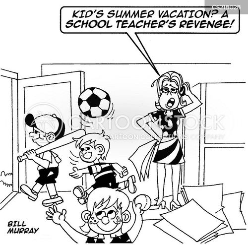 School Rivalries Cartoons and Comics - funny pictures from CartoonStock