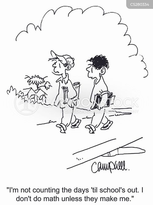 Counting Down Cartoons and Comics - funny pictures from CartoonStock