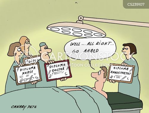 Accreditation Cartoons and Comics - funny pictures from CartoonStock