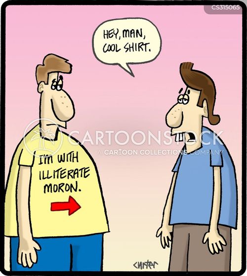 Morons Cartoons And Comics Funny Pictures From CartoonStock Morons Cartoons And Comics Funny Pictures From CartoonStock
