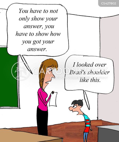 School Assignments Cartoons and Comics - funny pictures from CartoonStock